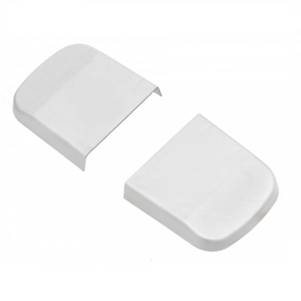 Metalbox Caps (Left + Right), White - Furnica